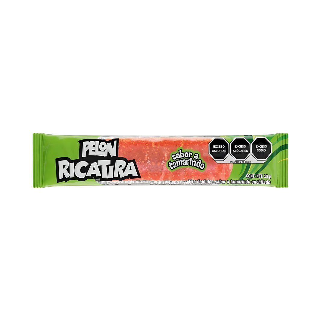Pelon Pelo Rico Tamarind Push Bulk Mexican Candy - Carnival Candies ...