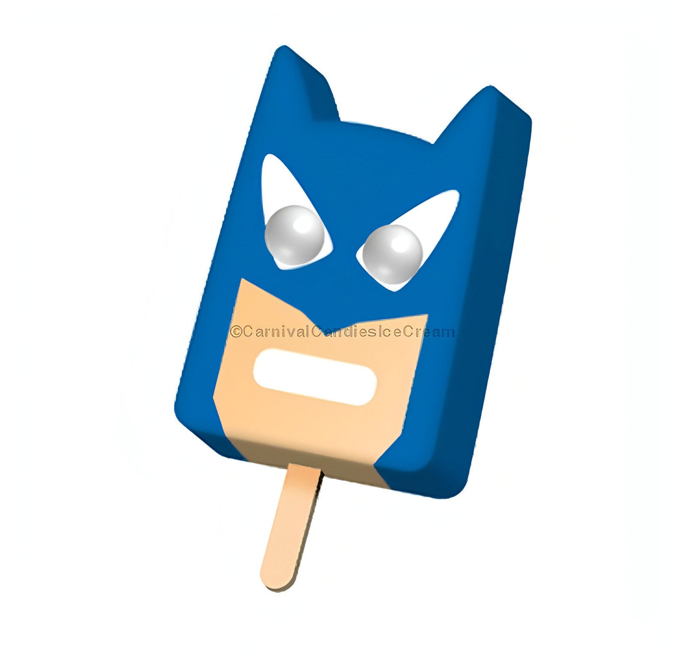 Batman Ice Cream Face (18 Count) – Carnival Candies & Ice Cream Inc.