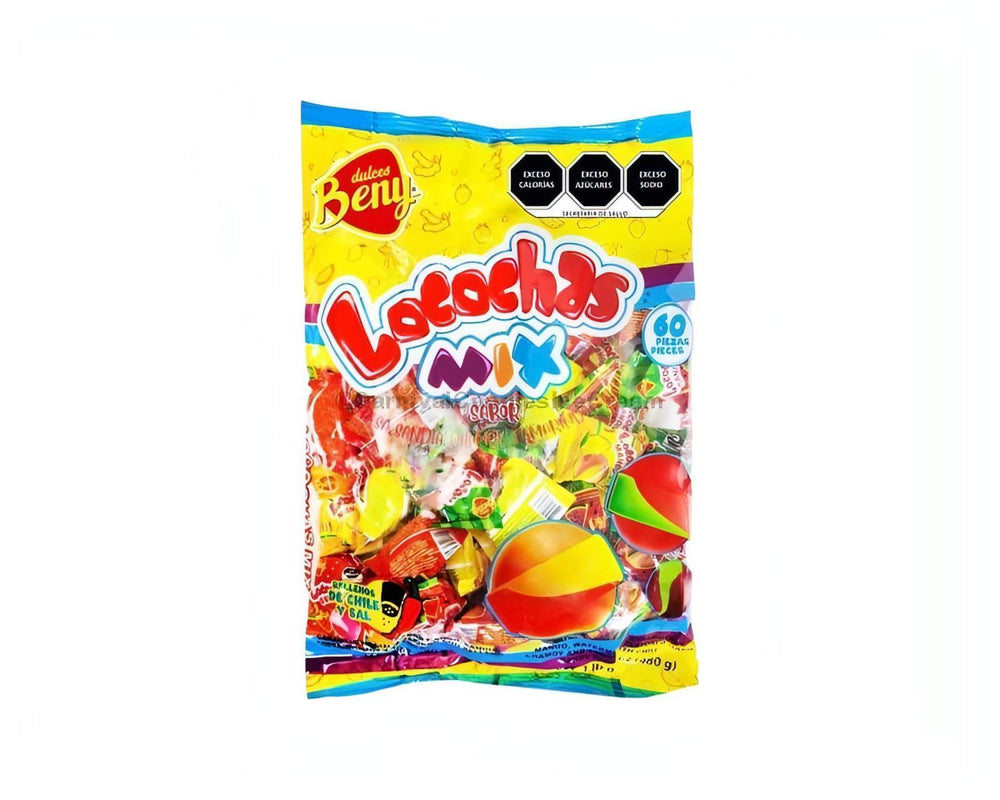 Beny Locochas Mix (60 Count) | Carnival Candies & Ice Cream Inc.