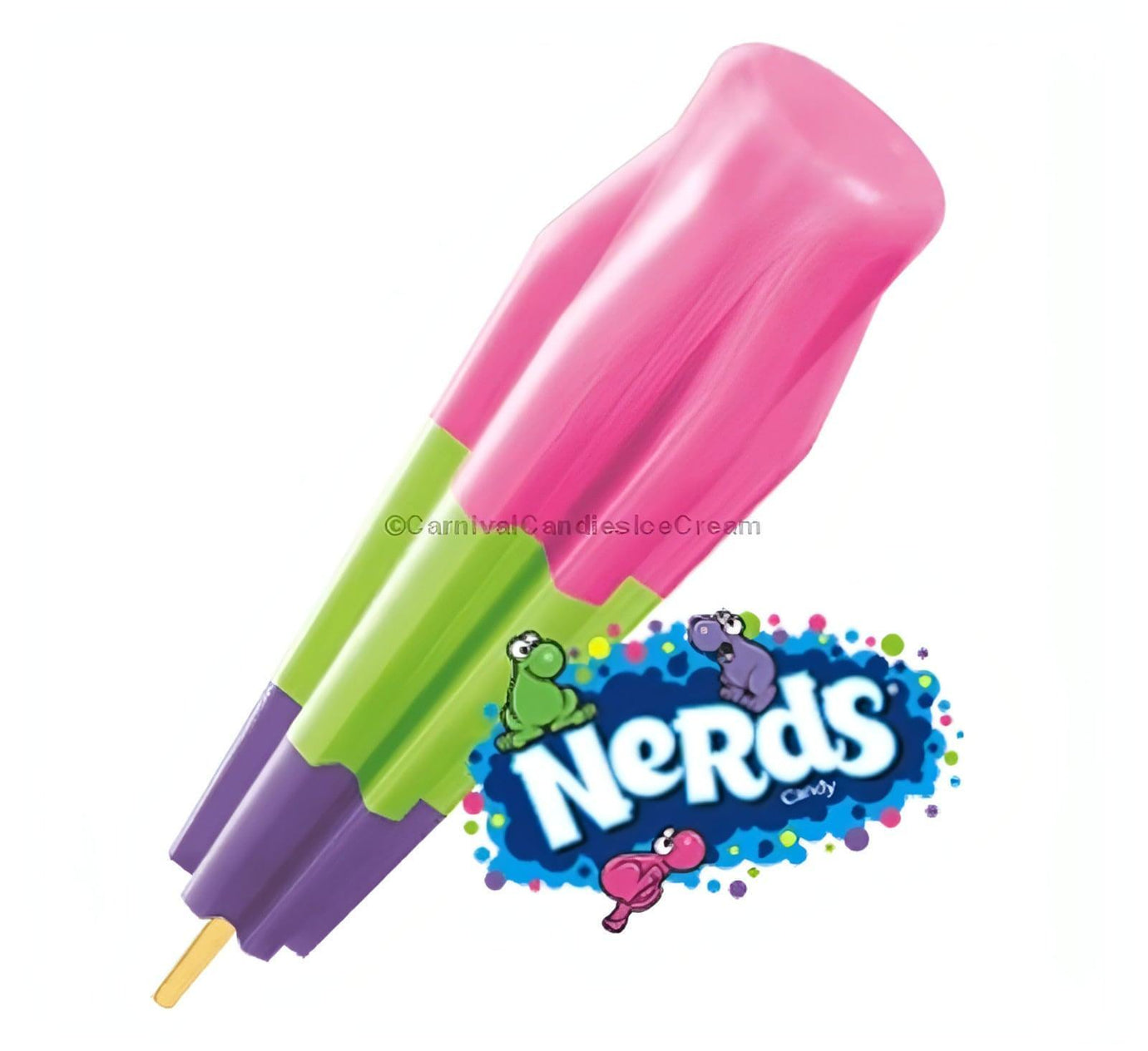 Bomb Pop Nerds Ice Cream (12 Count) – Carnival Candies & Ice Cream Inc.