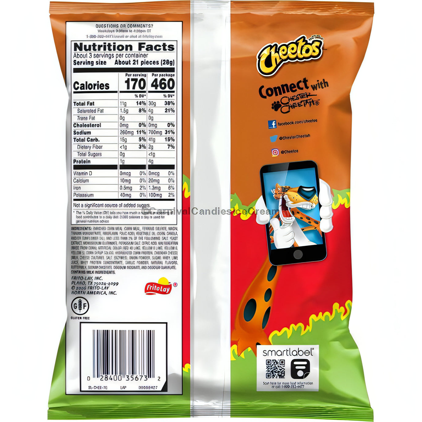 Cheetos Flamin Hot Limon 2.75 Oz – Carnival Candies & Ice Cream Inc.