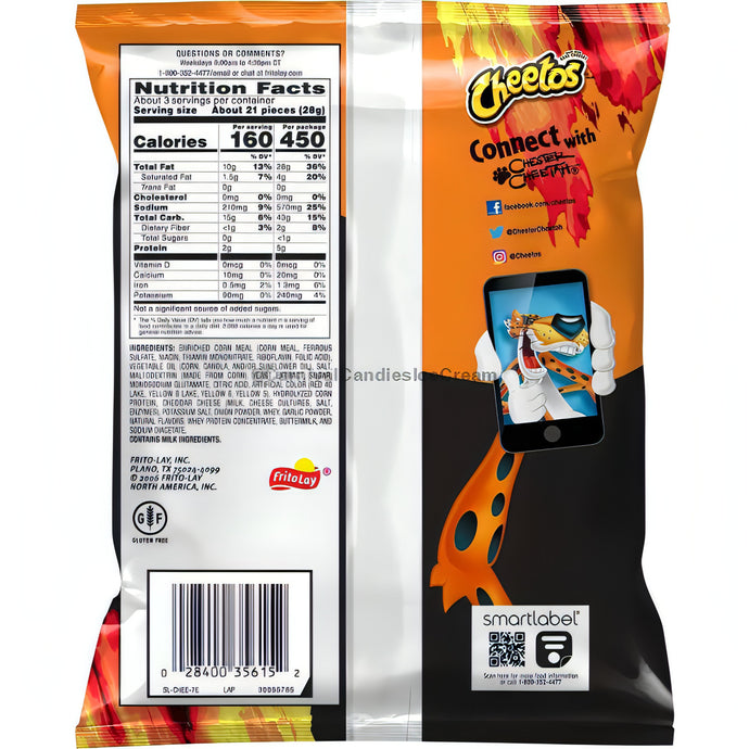 Cheetos XXtra Flamin Hot 2.75 Oz – Carnival Candies & Ice Cream Inc.