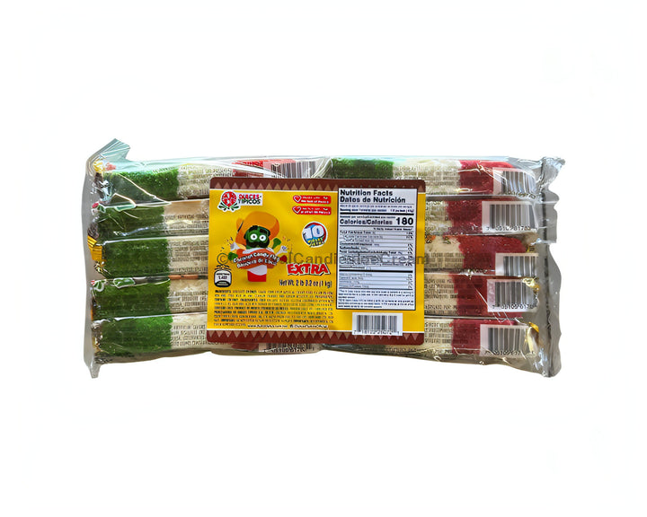 Dulces Tipicos Bandera De Coco Extra Coconut Candy (10 Count)- Bulk ...