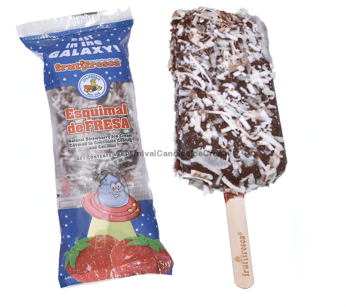Esquimal Coconut/Strawberry/Vanilla Ice Cream Bars (12 Count ...