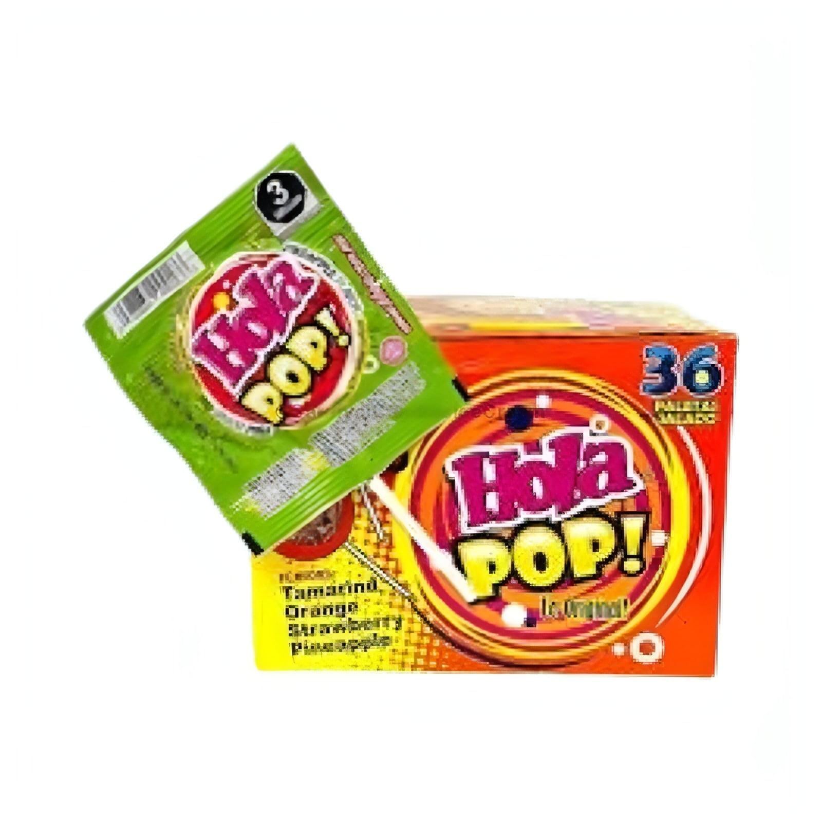 Hola Pop Saladito Hard Candy Lollipop (36 Count) – Carnival Candies ...