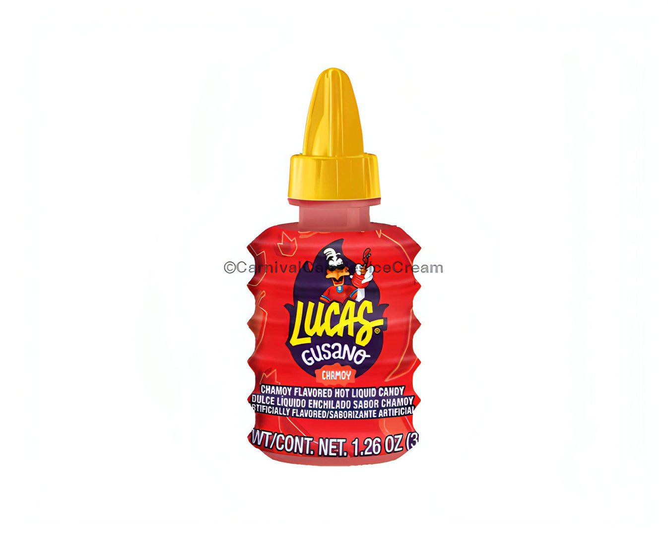 Lucas Gusano Chamoy Liquid Candy (10 Count) - Bulk Mexican Candy ...