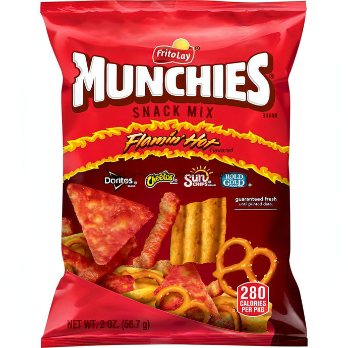 Munchies Flamin Hot 1.75 Oz – Carnival Candies & Ice Cream Inc.