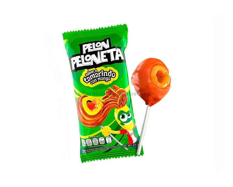 Pelon Pelo Rico Tamarind Push Bulk Mexican Candy - Carnival Candies ...