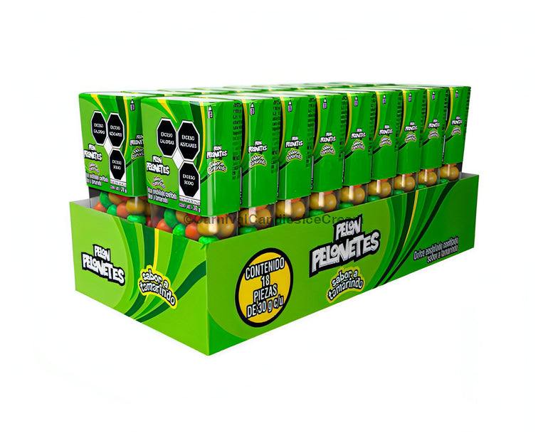 Pelon Pelo Rico Tamarind Push Bulk Mexican Candy - Carnival Candies ...