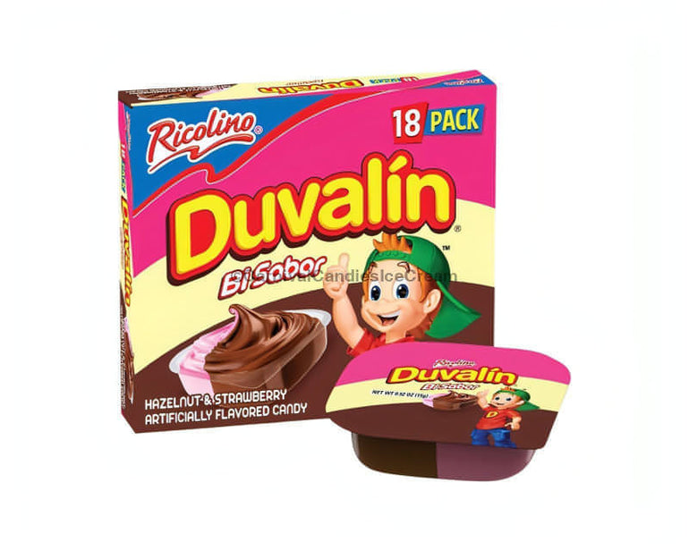 Duvalín Mexican Candy | Strawberry, Vanilla & Chocolate Cream Treat ...
