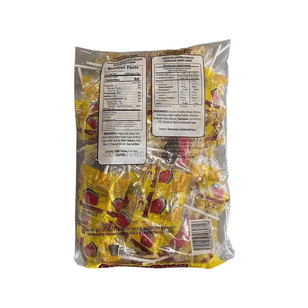 Vero Rebanaditas Watermelon No Chili Lollipop (40 Count) | Carnival ...